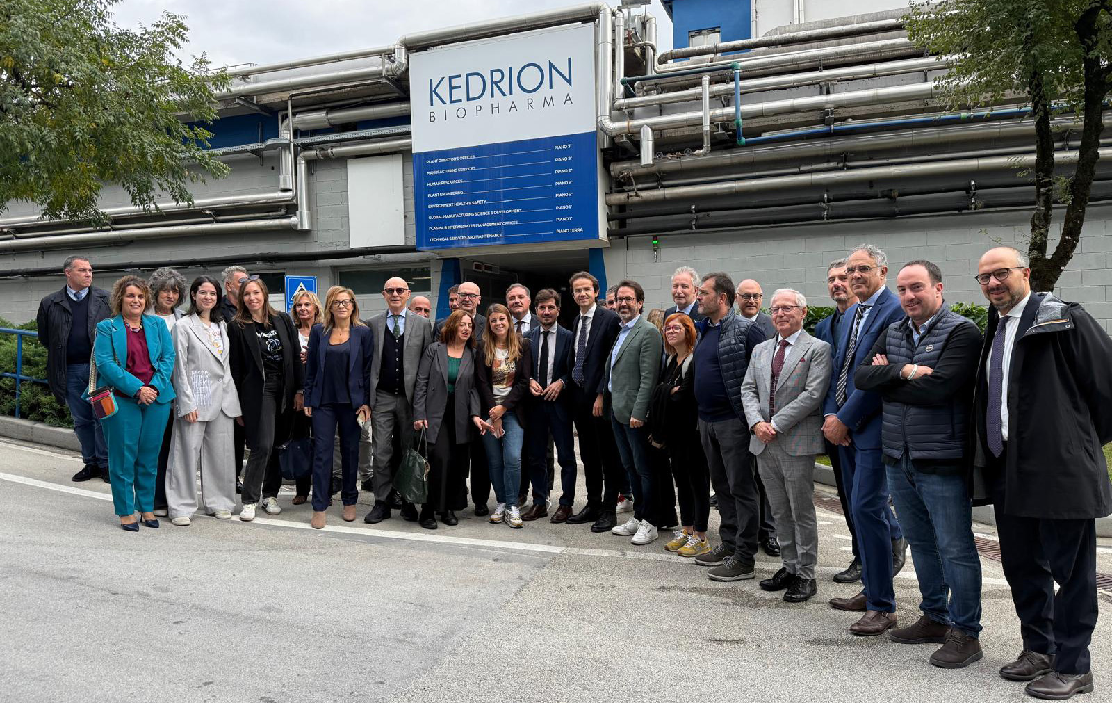 The plasma journey: Kedrion opens the doors of its production hub in ...